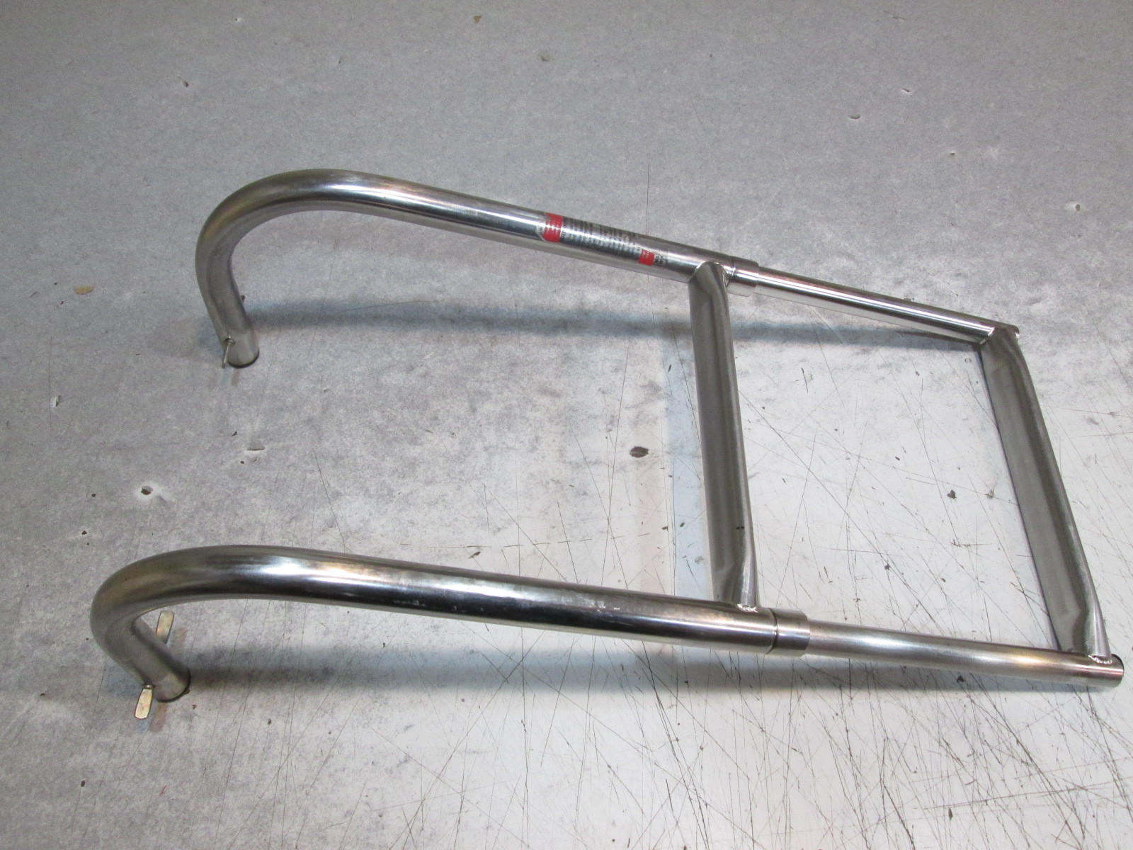 Bayliner Capri Boat Boarding Ladder 2 Step Stainless Steel Telescoping ...