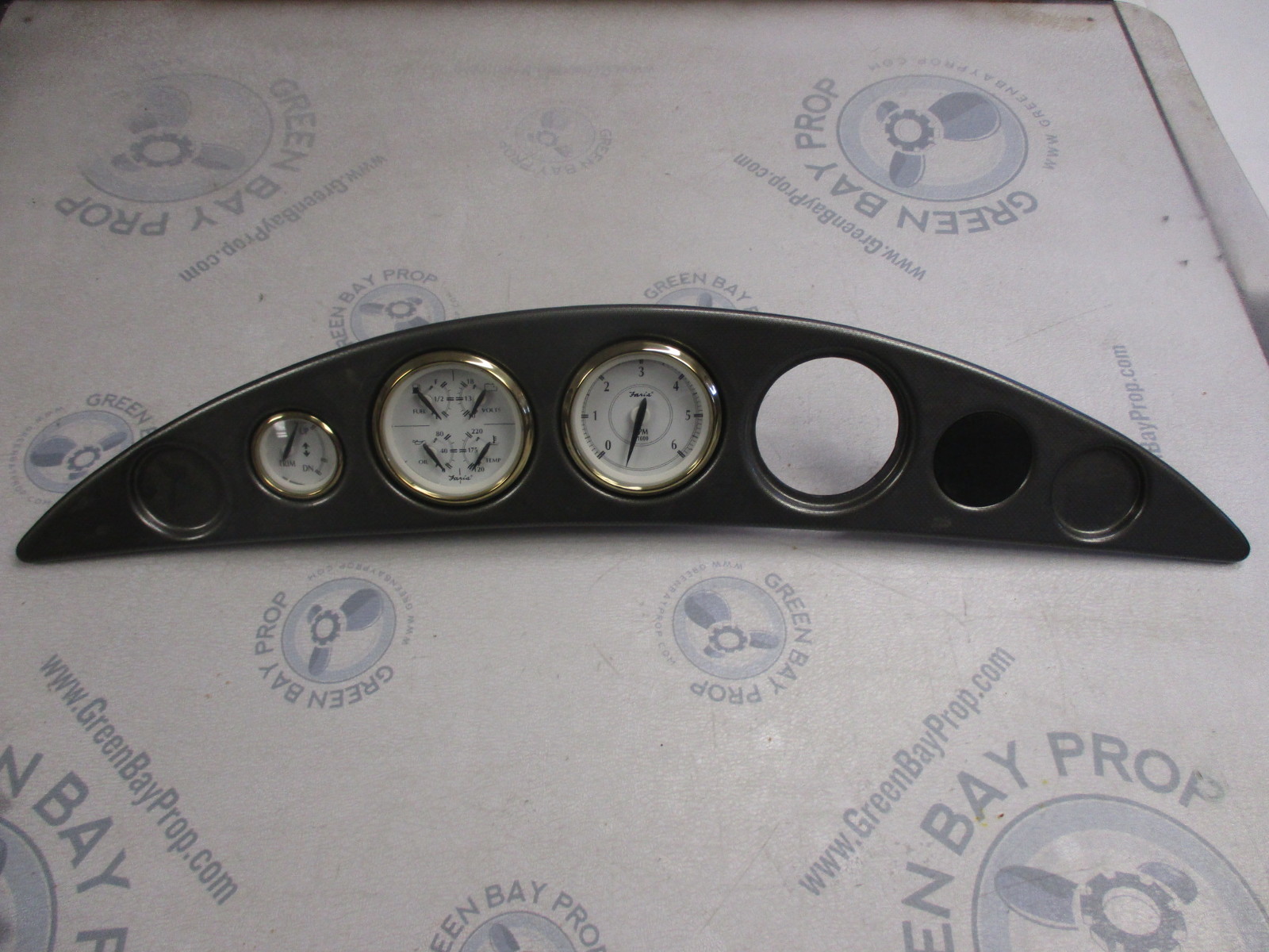 Voyager Pontoon Marine Boat Dash Board Gauge Cluster 30 3/4" | Green ...