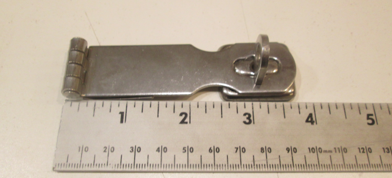 56125 Premier Products Stainless Steel Swivel Eye Hasp 3 3/4" X 1 ...