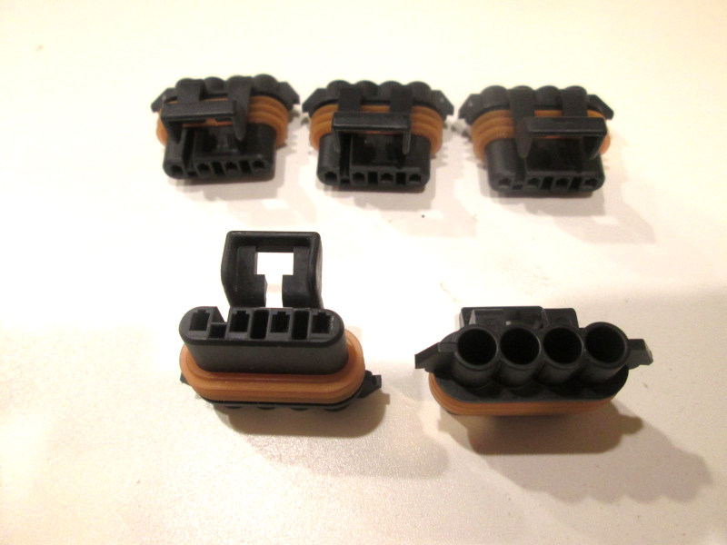 Delphi 12162144 4-Way Female Metri-Pack Housing 150 Series Qty. 5 ...