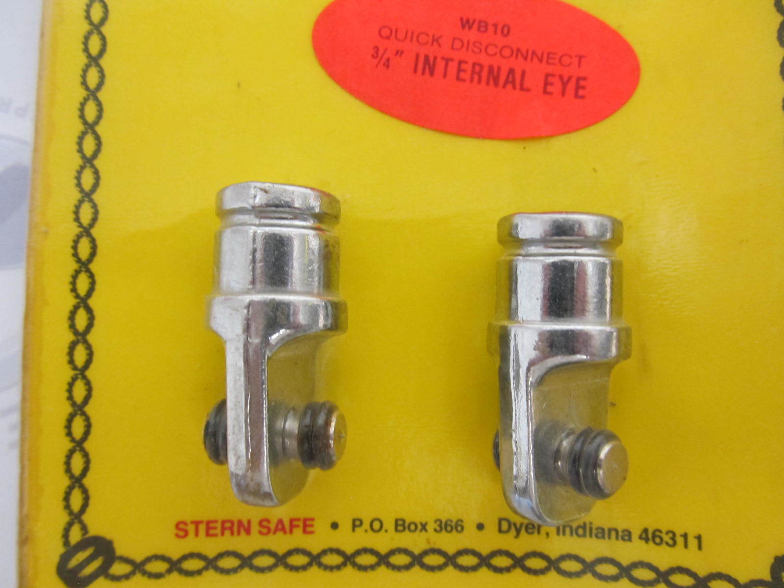 WB10 Stern Safe Water Bonnet Boat Top Quick Disconnect 3/4" Internal ...