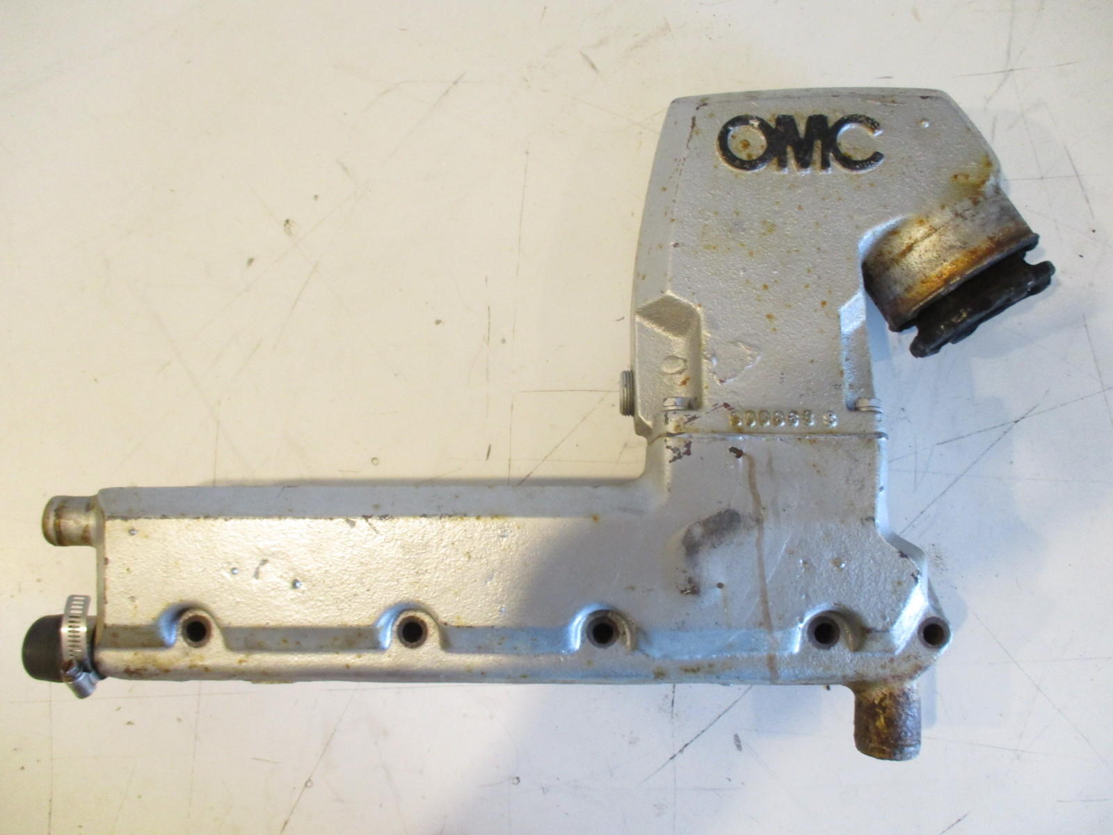 982680 910144 OMC Stringer Stern Drive Chevy GM V8 Port Exhaust ...