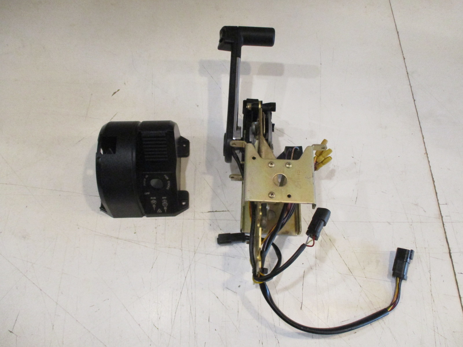 OMC Evinrude/Johnson Outboard Binnacle Top Mount Remote Control Box ...