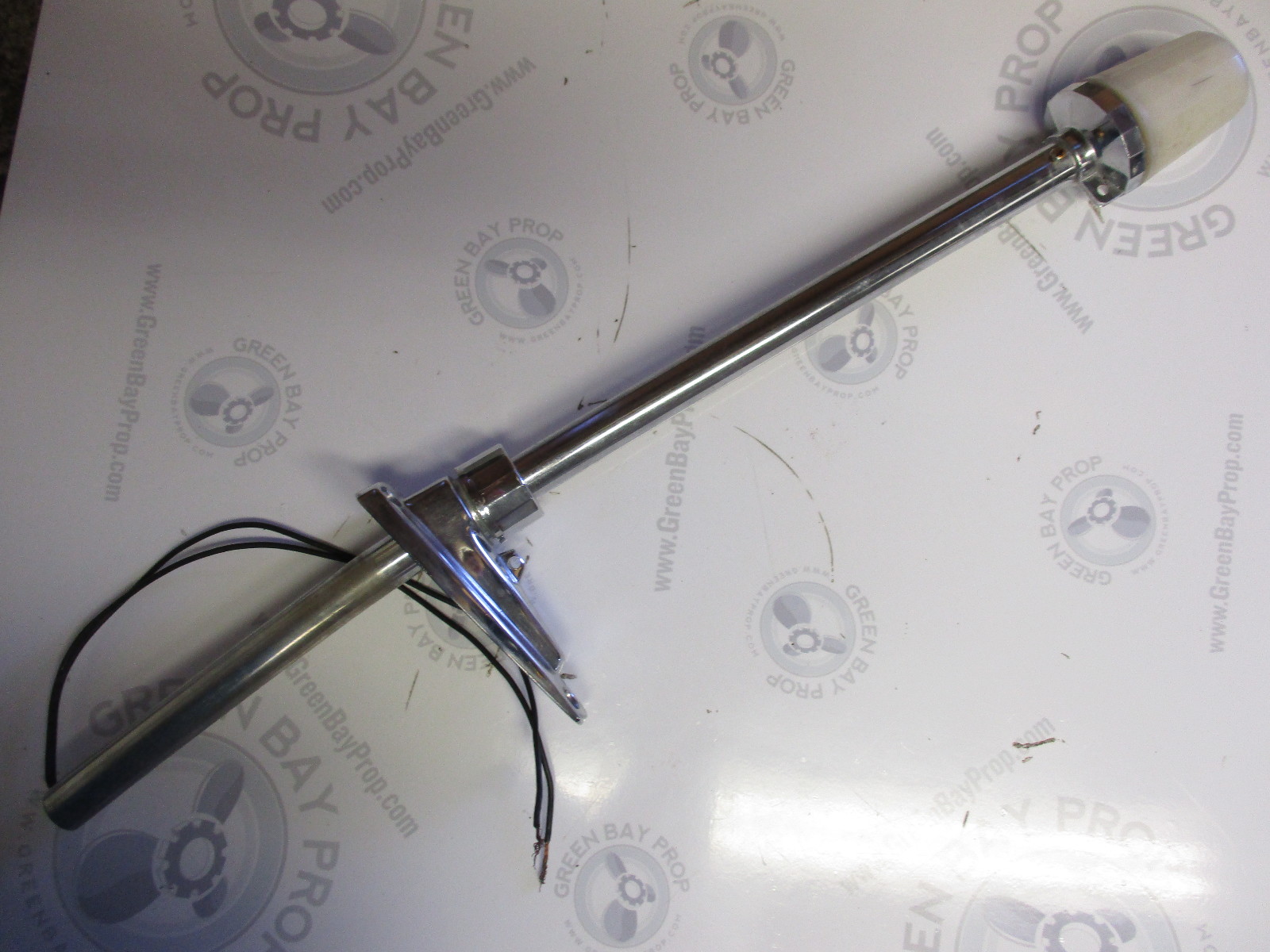 Vintage Boat Chrome Stern Pole Light with Mounting Bracket Working ...