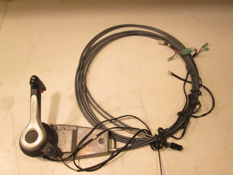 Yamaha 6X3 Premium Flush Mount Throttle Remote Control W/ 18' Yamaha ...