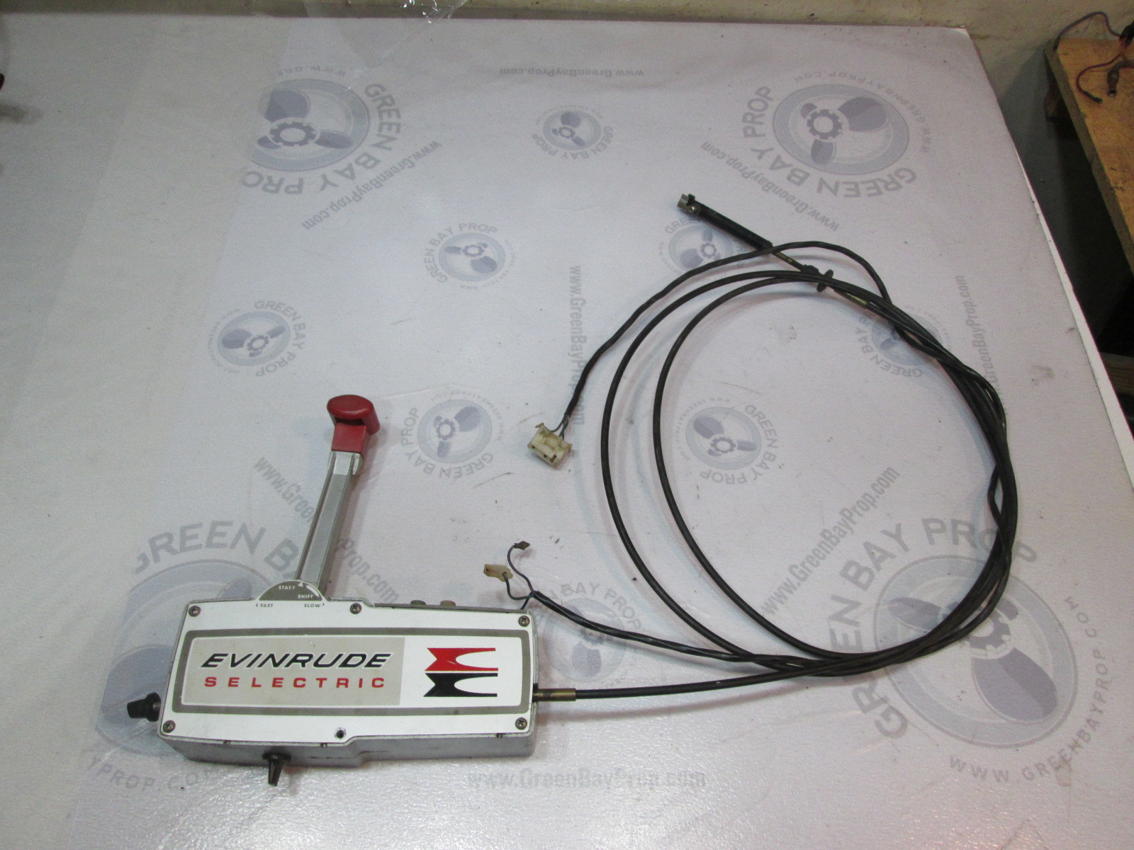 Evinrude Selectric Side Mount Remote Control W/ 11Ft Cable | Green Bay ...