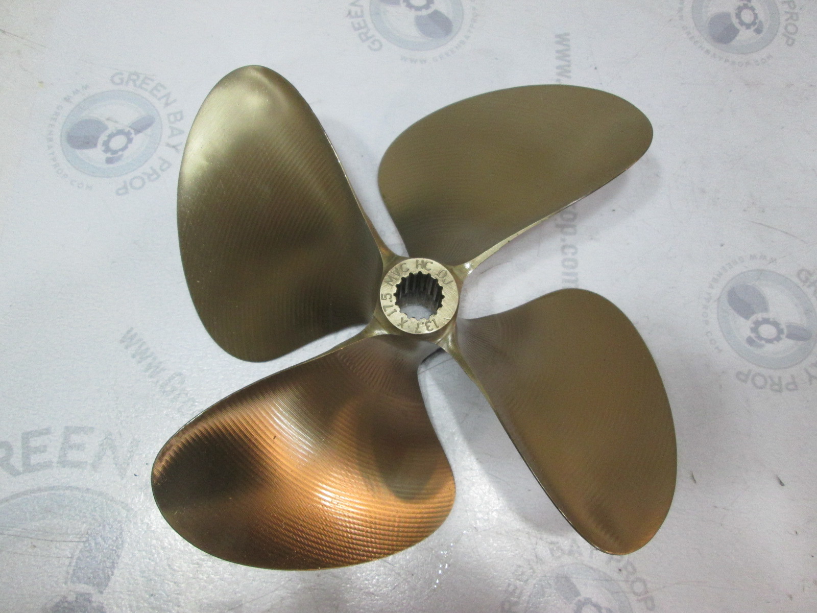 13.7 X 17.5 OJ 4 Blade LH 456 MasterCraft Splined Propeller | Green Bay ...