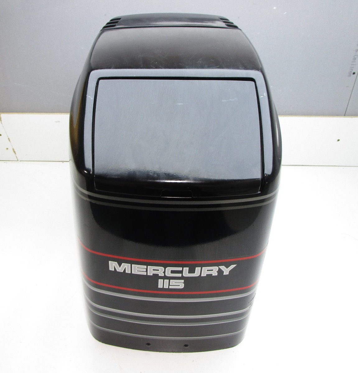 4026-828354A11 Mercury Mariner Outboard 115 HP 4 Cyl Top Cowl Engine ...