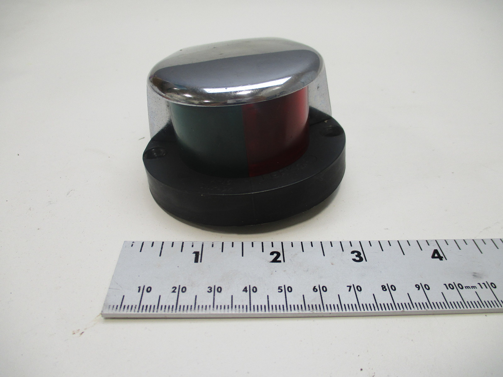 Perko Marine Boat Front Bow Navigation Light Green Red Chrome | Green ...