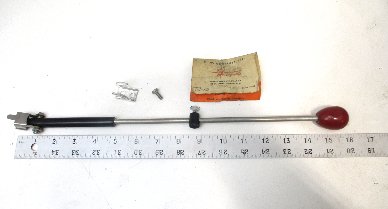 NW Controls Locking Throttle Pull Rod For Vintage Evinrude Johnson Outboards | Green Bay ...