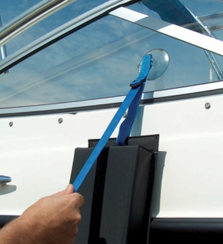 HULL HUGR SUCTION CUP BOAT FENDER STRAPS-Fender Straps, Pair | Green ...