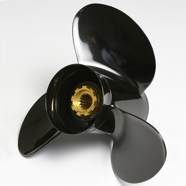 13 1 4 X 17 Pitch Propeller For 40 140 HP Mercury Force Honda Outboards 13 1 4 X 17 Pitch Propeller For 40 140 HP Mercury Force Honda Outboards