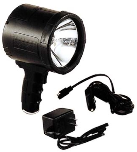 NIGHTBLASTER RECHARGEABLE SPOTLIGHT-2,000,000 CP, Black | Green Bay ...