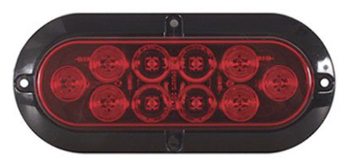 SEALED OVAL LED STOP/TURN/TAIL LIGHT, SURFACE MOUNT-LED Oval Tail Light ...