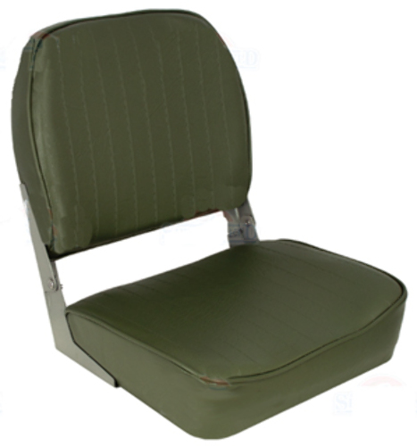 ECONOMY BOAT FOLD DOWN SEAT-Green Vinyl | Green Bay Propeller & Marine ...