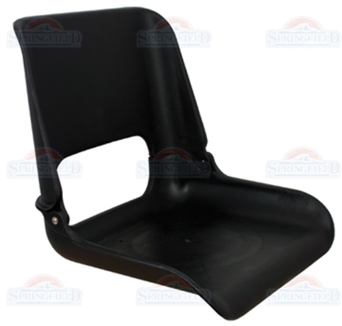 SKIPPER FOLD DOWN CHAIR SHELL-Molded Seat Shell Only, Black | Green Bay ...