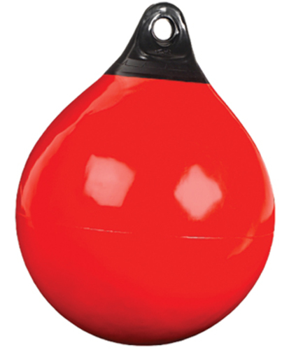 TUFF END INFLATABLE VINYL BUOY-15" dia., 47" Circ., 65 lbs Buoyancy ...