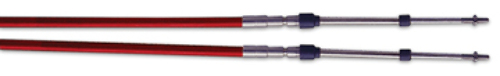 33C RED JACKET CONTROL CABLES WITH STAINLESS STEEL CORE.-10' 33C SST ...