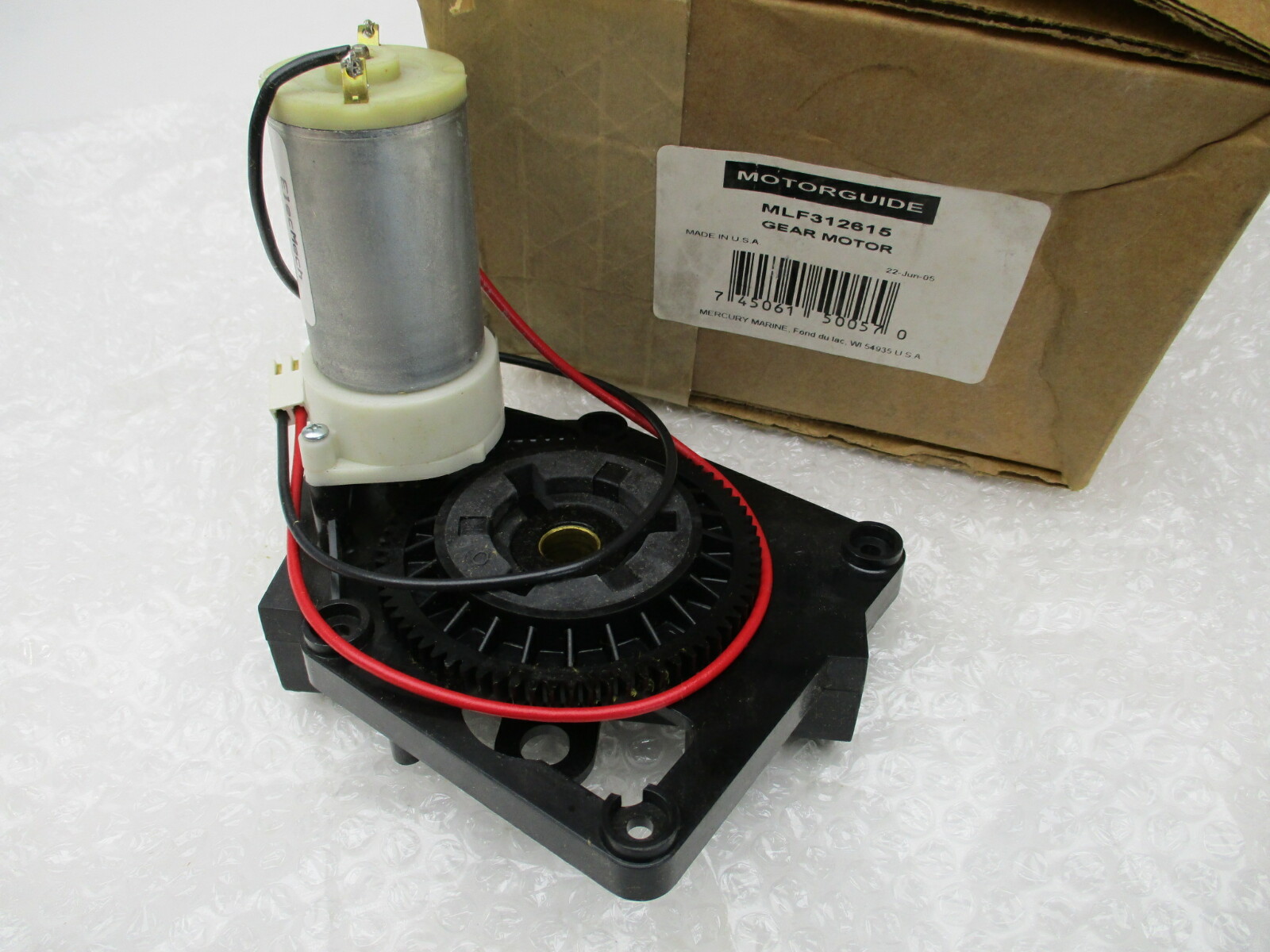 MLF312615 Gear Motor 12V for Mercury MotorGuide Lazer II Series ...