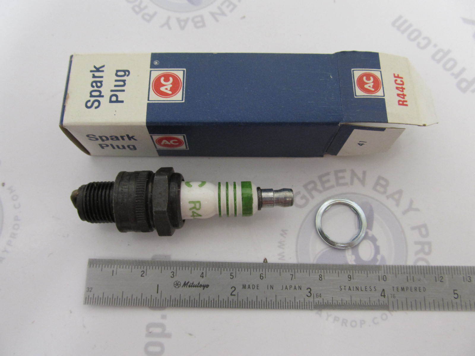 R44CF AC Delco GMC Engine Spark Plug | Green Bay Propeller & Marine LLC