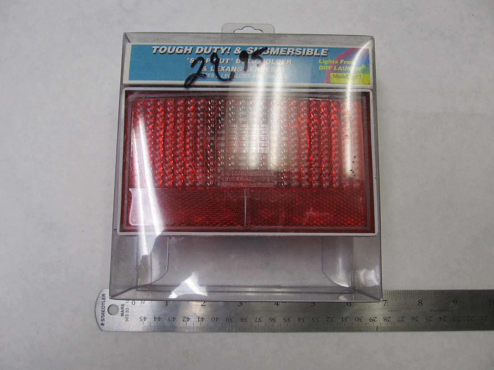 Model SP7 Submersible Trailer Light Snap Out Bulb Holder & Lexan Lens ...