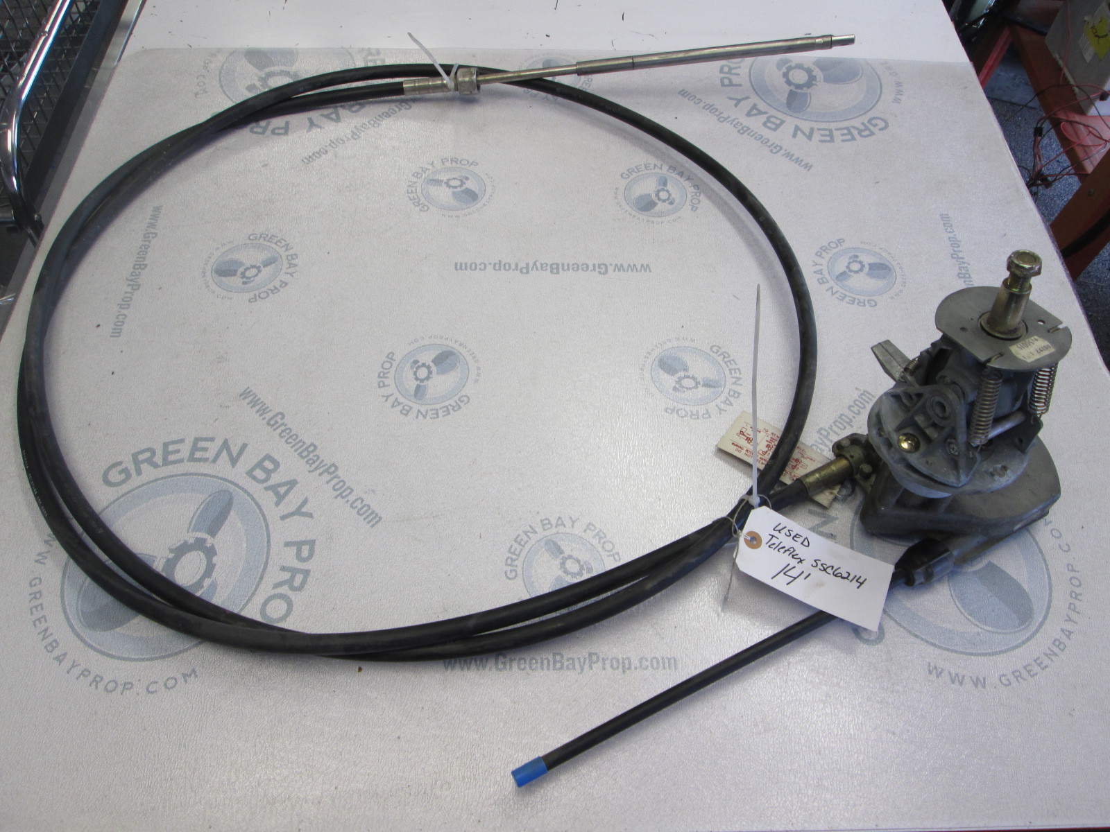 Teleflex SSC6214 14 ft Boat Rotary Steering Cable and Tilt Helm | Green ...