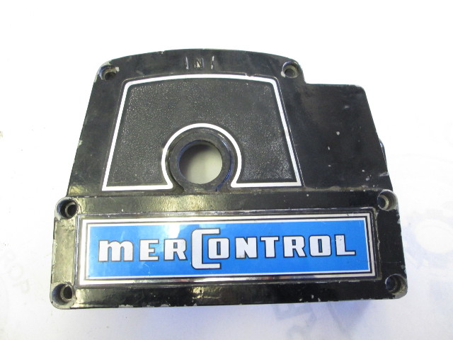 45939 2 Mercury Mariner Throttle Remote Control Front Housing 1970's