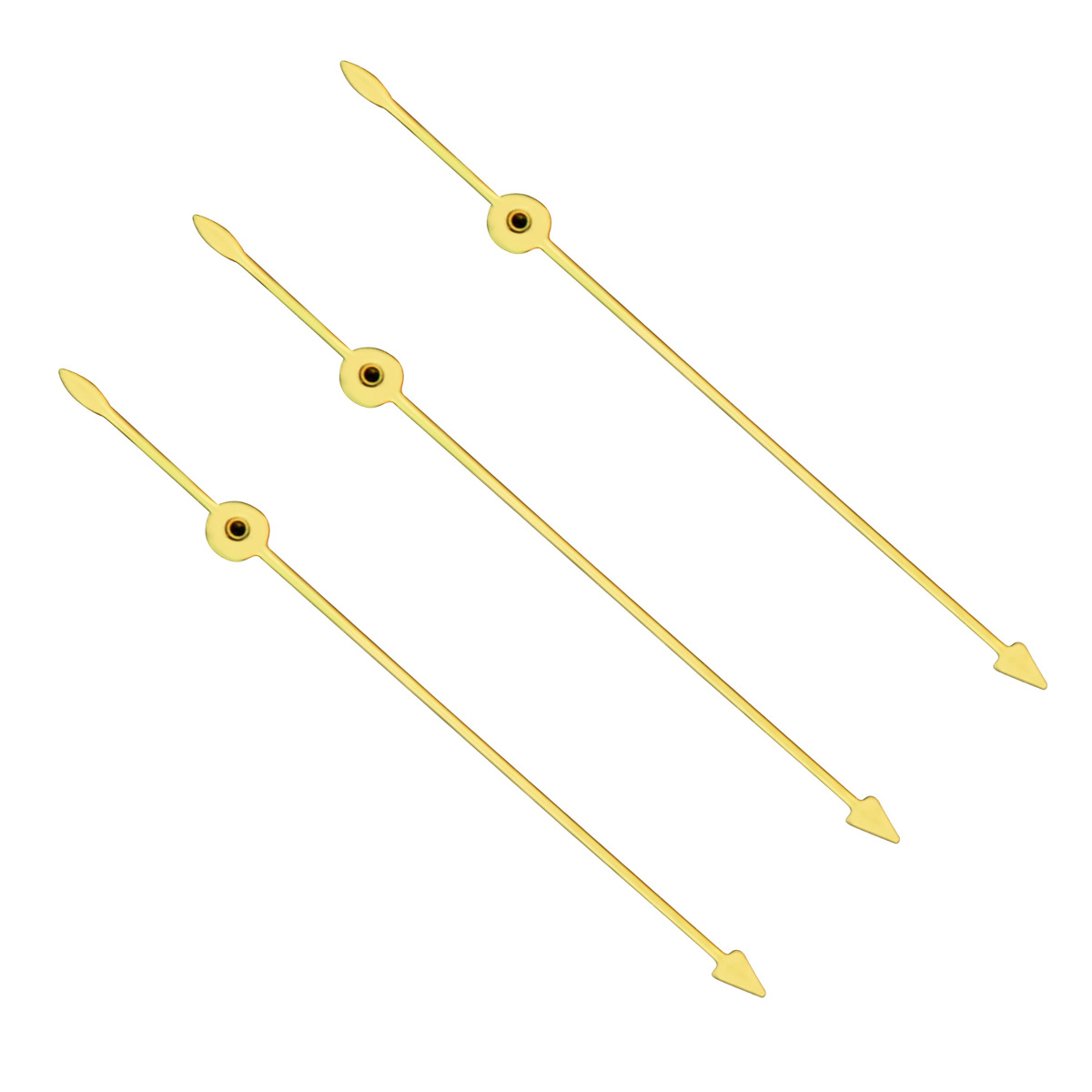 3 CENTRE SECOND WATCH HAND FOR ROLEX DAYTONA ETA VALJOUX 7750-7753 GOLD ...