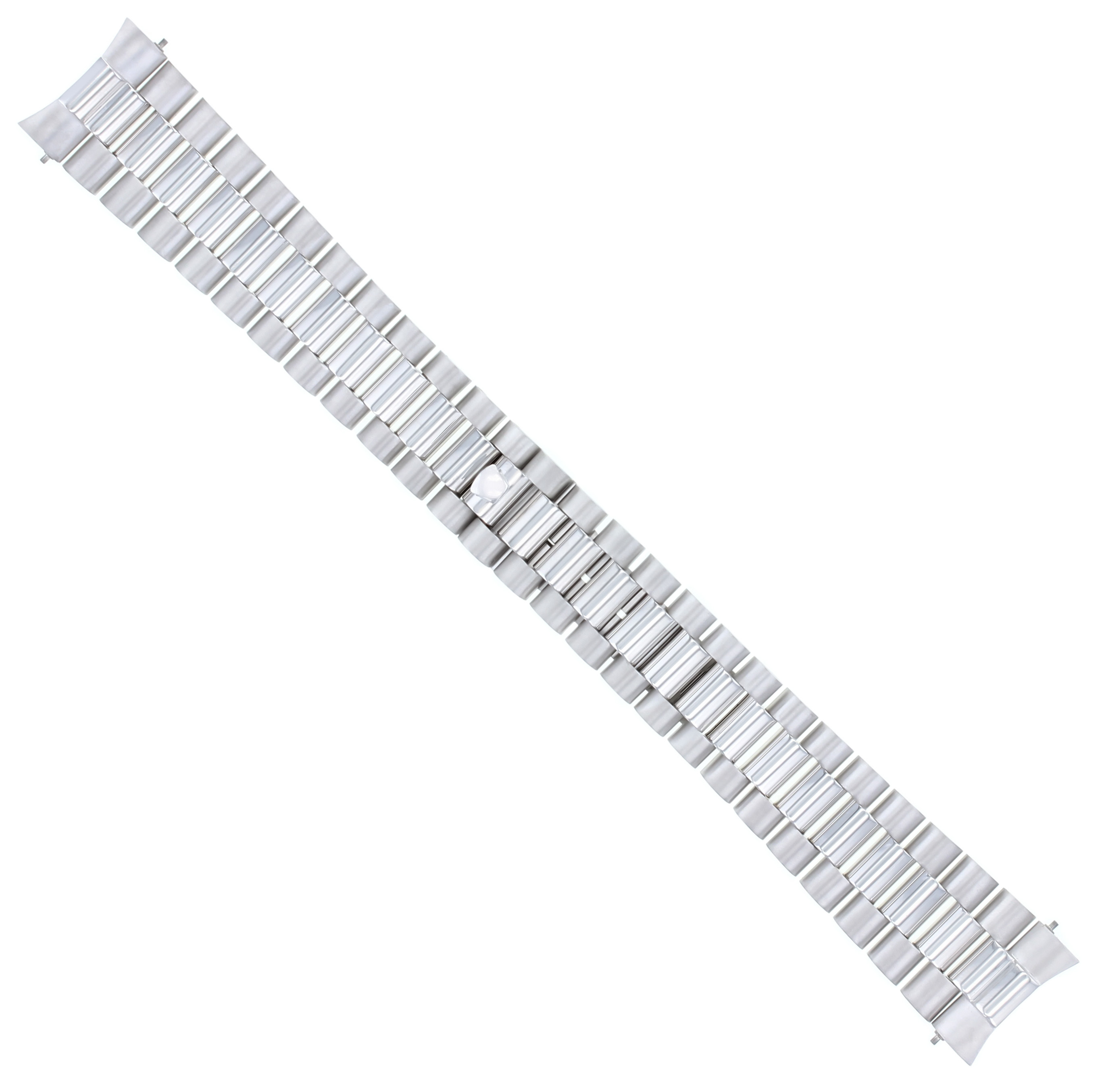 18K WHITE GOLD PRESIDENT BAND FOR ROLEX 18079, 18239, 18249, 18349 ...
