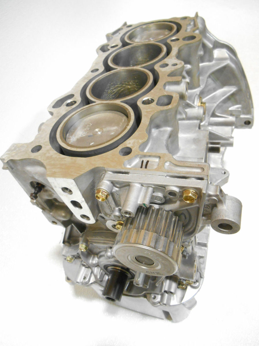New 01-05 Honda Civic Factory Short Block Engine 1.7L 4 Cyl D17A1 D17A8 ...