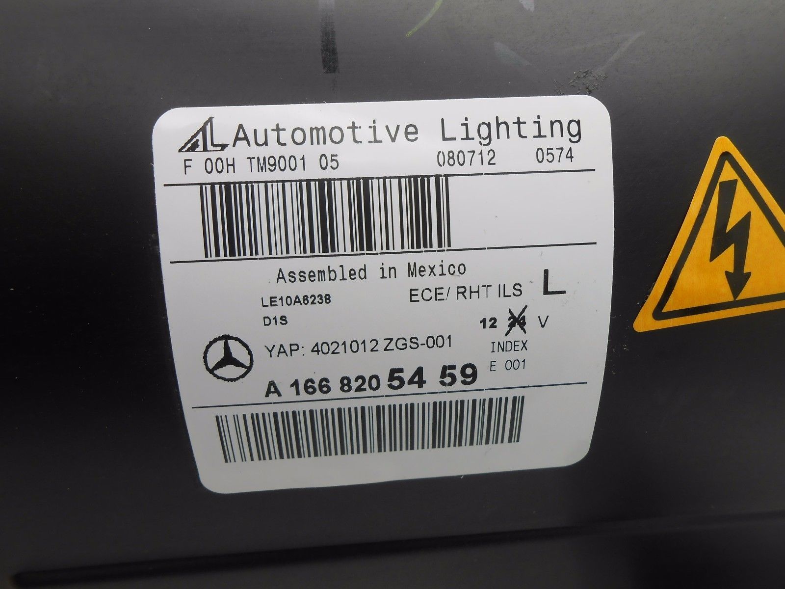 New Genuine 2012-2015 Mercedes Benz ML W166 Left European Left Xenon ...