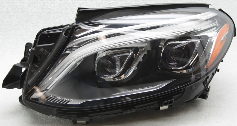 OEM Mercedes-Benz GLE450 Left LED Headlamp Tab Missing 1668201159 ...