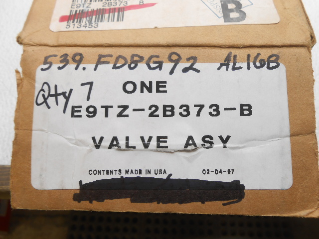 NOS New OEM Ford Brake Proportioning Valve Ford Ranger 2 Wheel ABS E9TZ ...