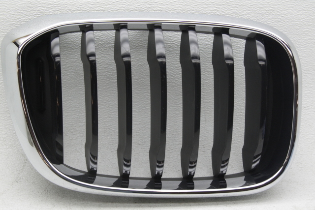 OEM BMW X3 Right Side Grille Insert 51137440854-08 Chrome Trim Black ...