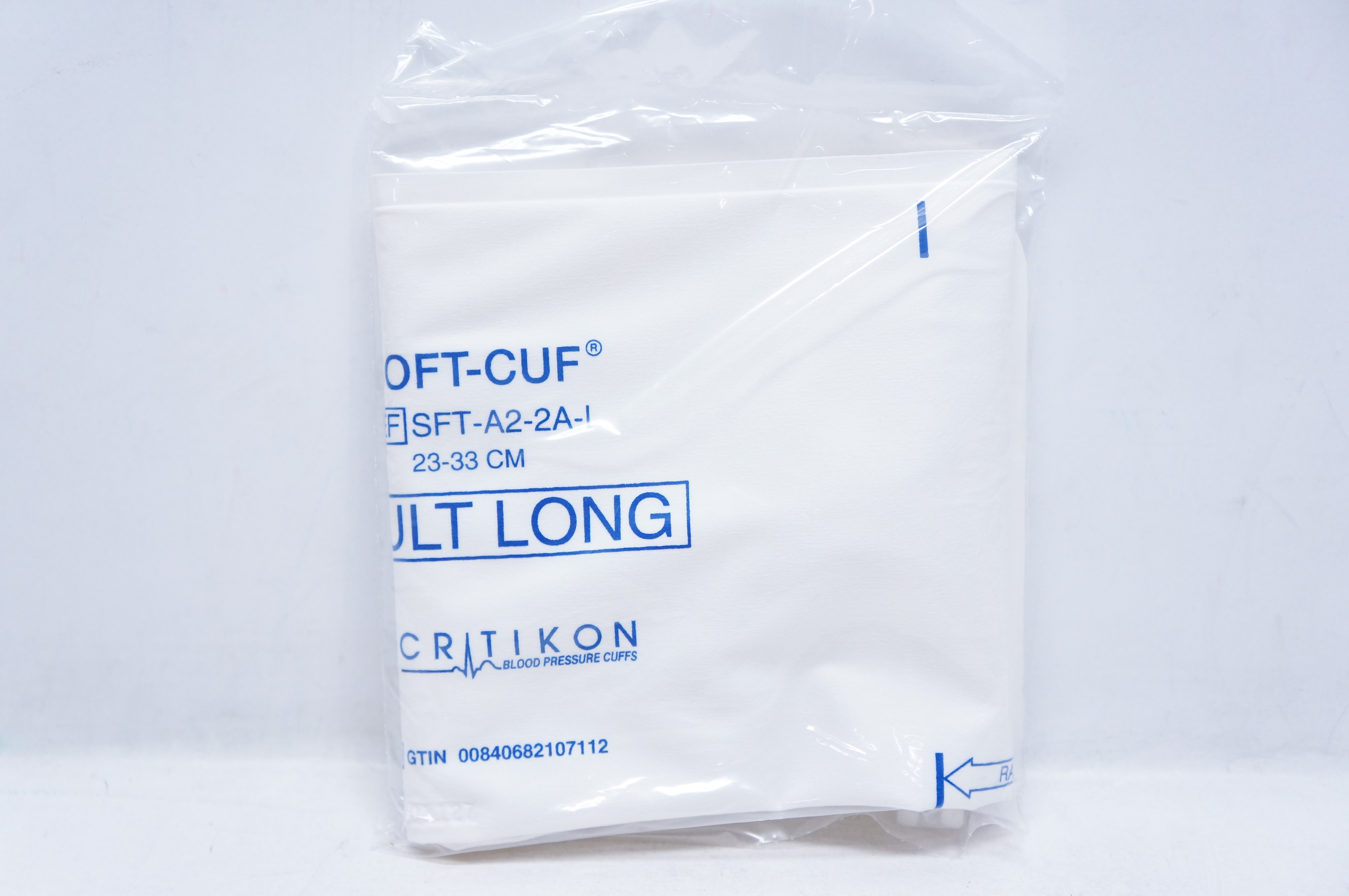 GE SFT-A2-2A-L CRITIKON Soft-Cuf Blood Pressure Cuffs 23-33cm - Box of ...