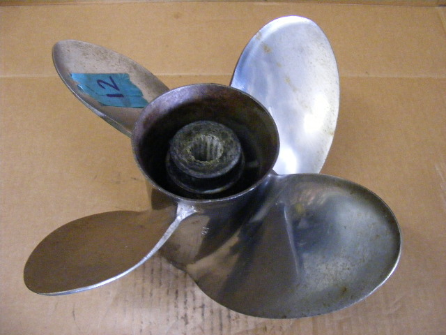 Johnson Evinrude SS Propeller 15-Splines 13 Dia. 4-Blades Boat Prop A ...