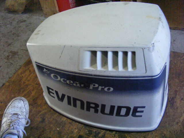Johnson Evinrude 150-175 Ocean Pro Engine Cover Motor 1992 Outboard 60 ...
