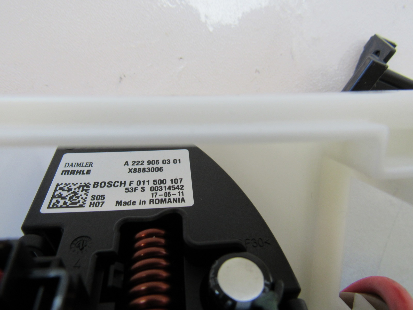 Mercedes C217 S550 S63 blower motor fan w/resistor 2229060301 | S Auto ...