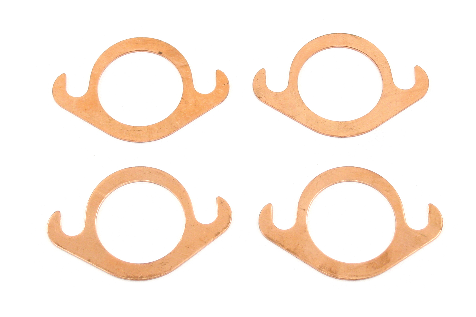EMPI VW Air Cooled Bug, Baja, COPPER SLIP-FLANGE EXHAUST GASKETS 1-5/8 ...