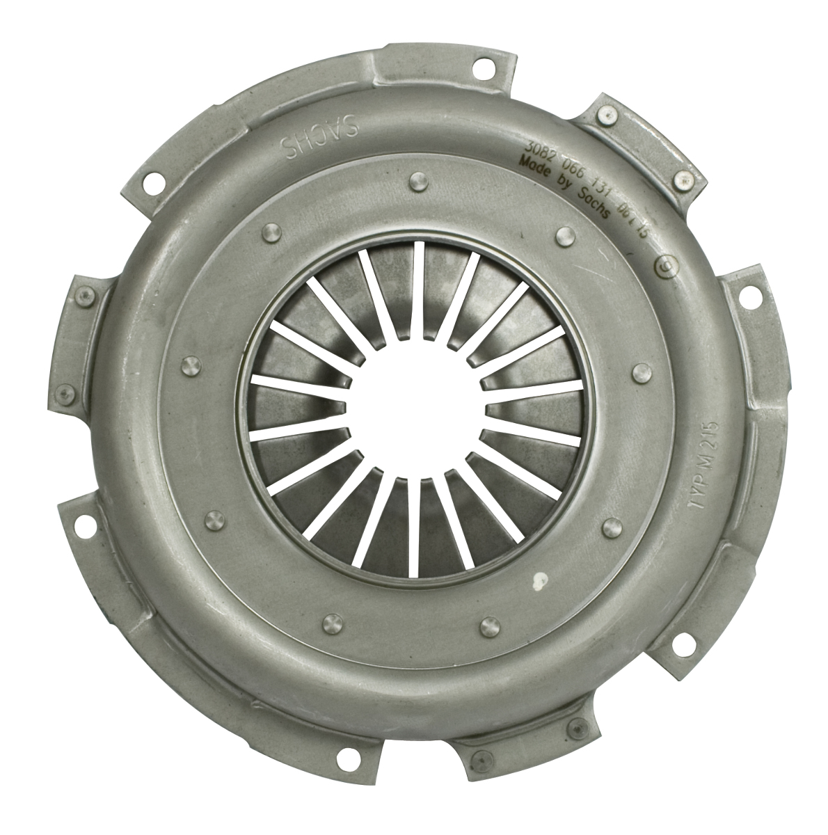 H.D. Pressure Plate, 215mm, Type 2 74-75, 022 141 025A | Pirate Mfg