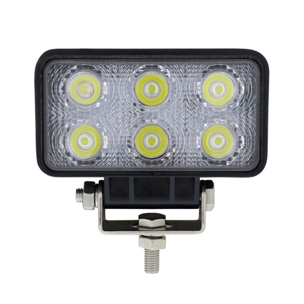 6 High Power Led Rectangular Driving/Working Light | Pirate Mfg