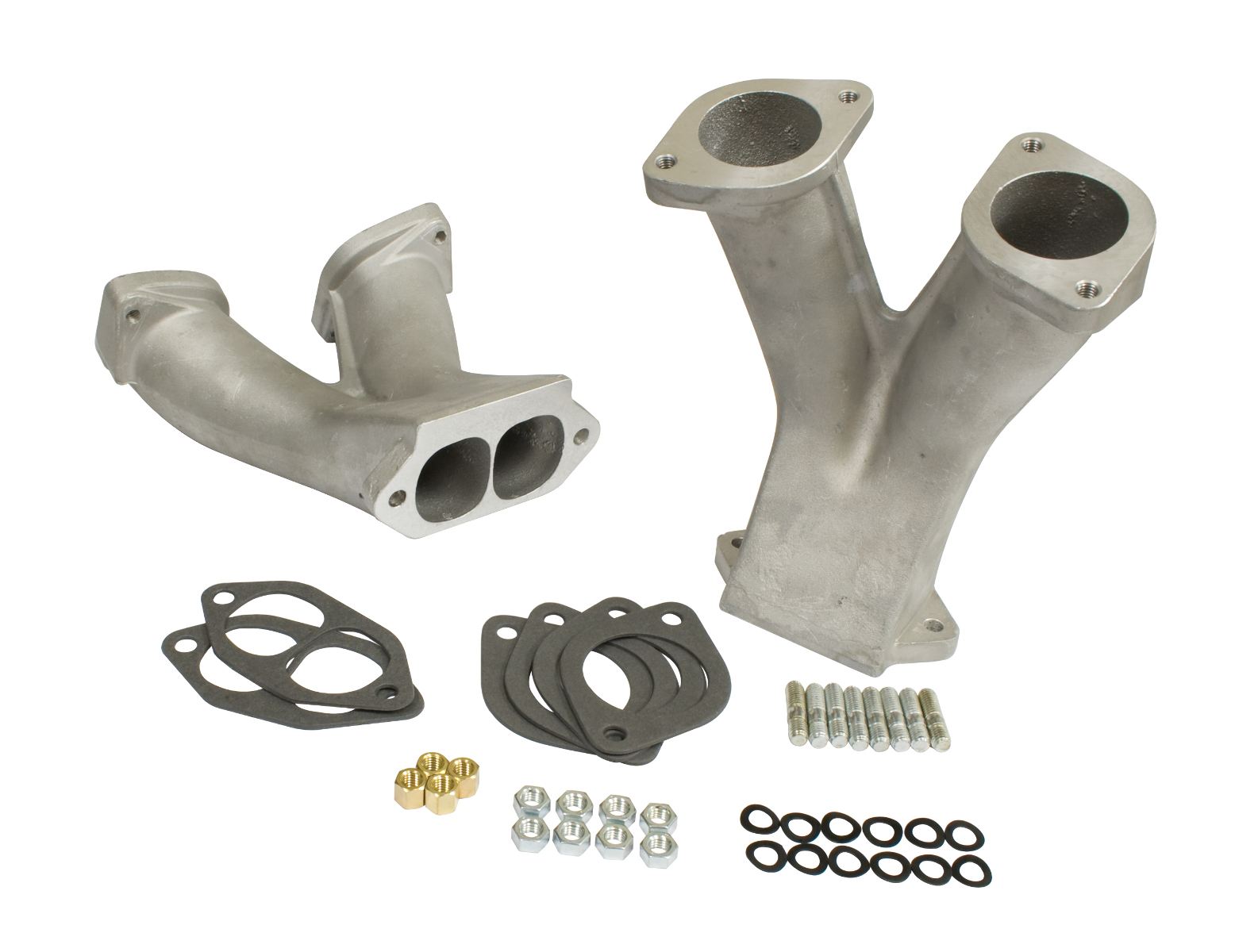 Stage 3 Match-Ported Tall Manifolds for 48/51 EPC/IDA Carburetors, Pair ...