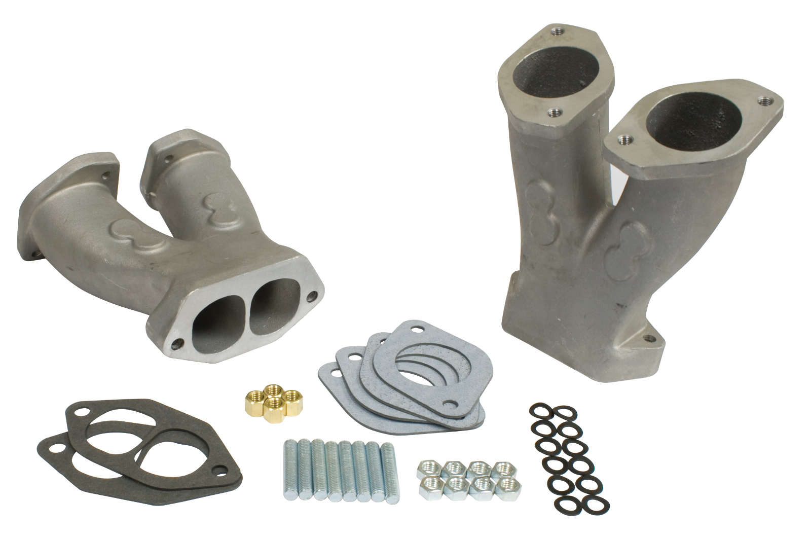 Stage 2 Match-Ported Tall Manifolds w/ NOS Boss for HPMX/IDF/Dellorto ...