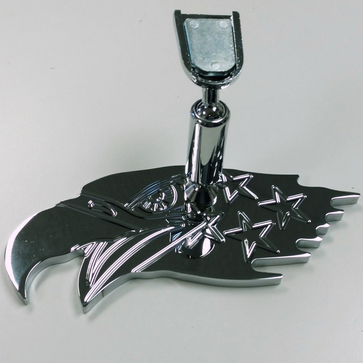 Chrome Aluminum American Eagle Interior Rear View Mirror - Hot Rat ...