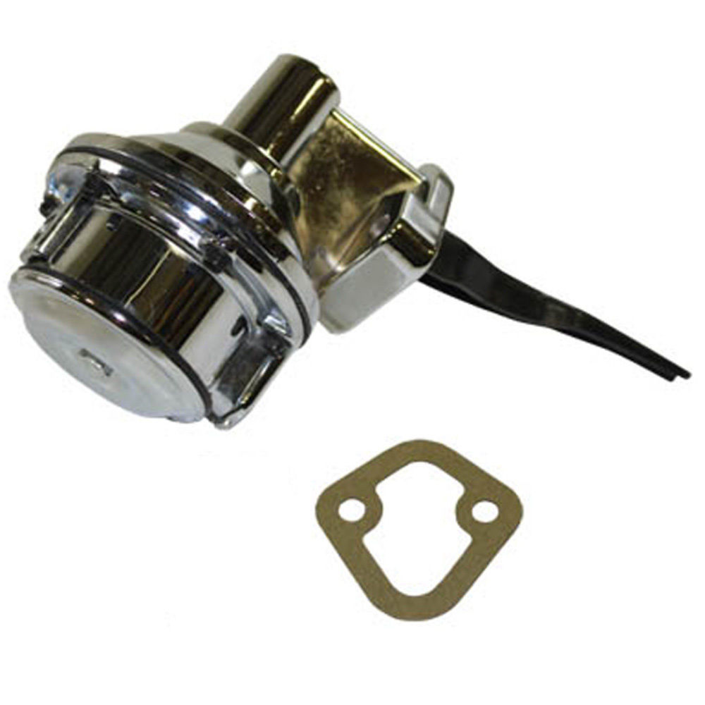 Chrome Mechanical Fuel Pump Big Block Ford V8 429 460 1/4" NPT | Pirate Mfg