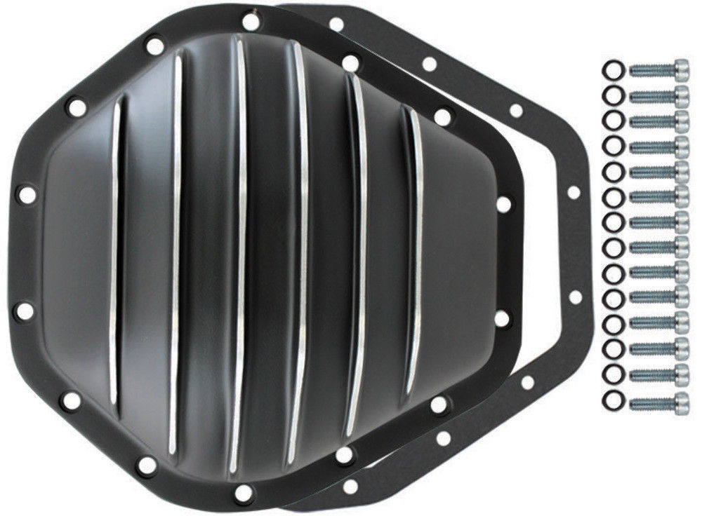 Black Aluminum Chevy GMC 14 Bolt Diff 10.5" RG Differential Cover ...