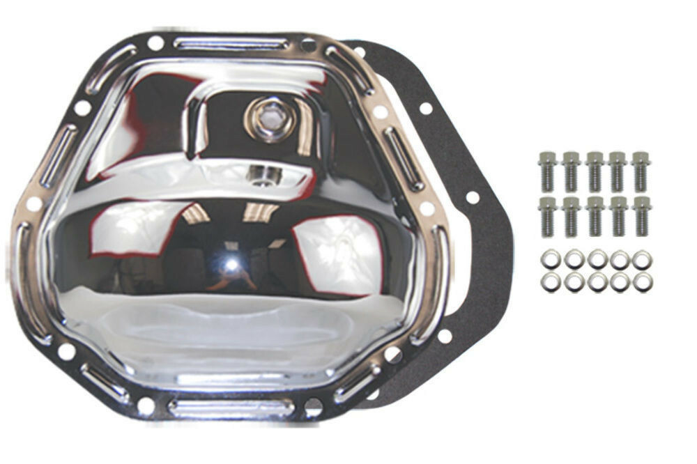 Chrome Steel 10 Bolt Differential Cover, Fits Ford F100 F150 F250 F350 ...