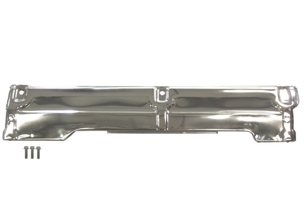 1970-81 Chevy Camaro Chrome Radiator Support Panel Heavy Duty | Pirate Mfg