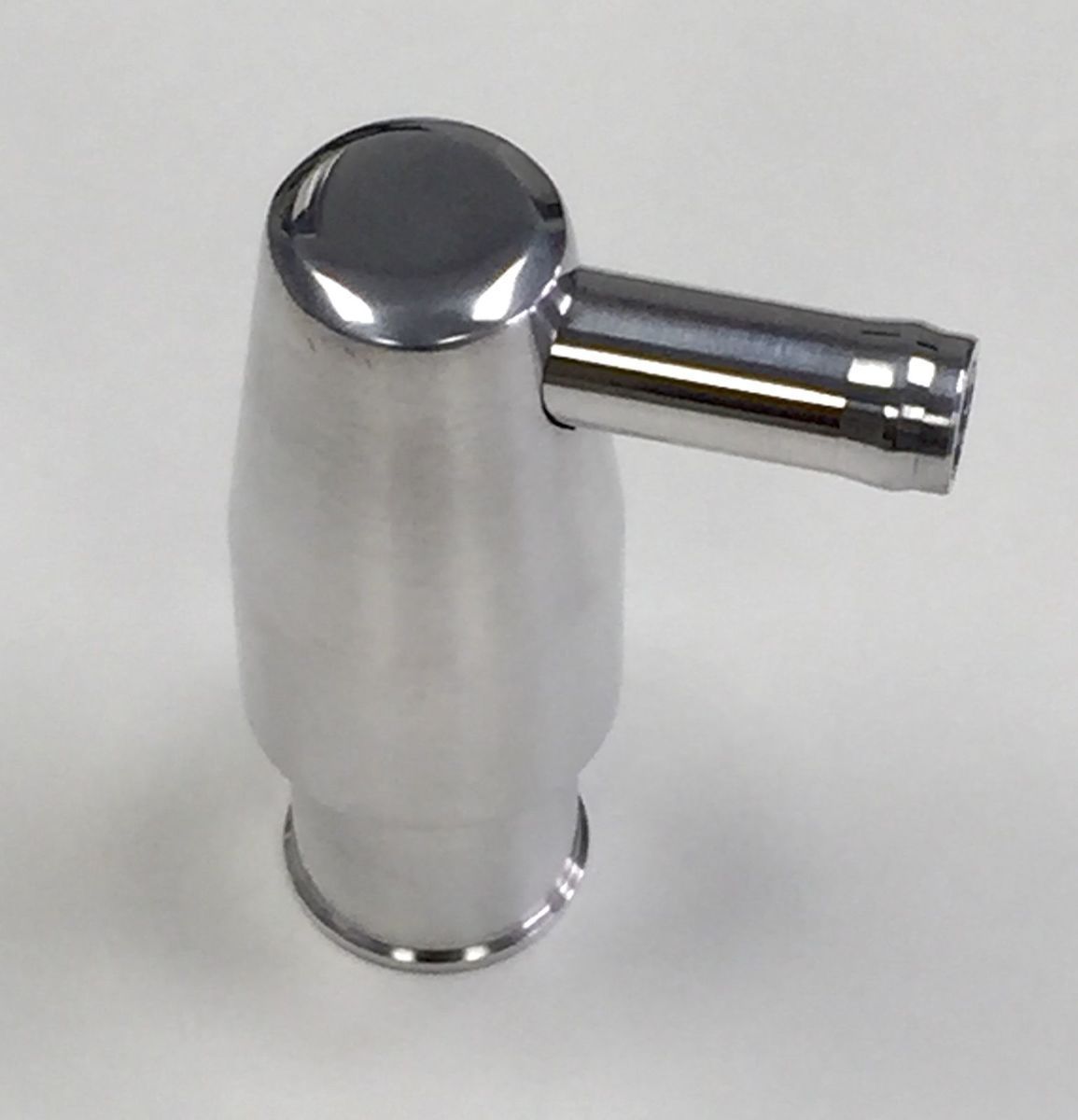 Hot Rod Polished Mini Billet Aluminum PCV Valve And Grommet | Pirate Mfg