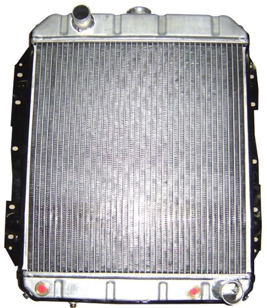 Chevy Universal Horizontal Flow Aluminum Radiator For Auto Trans 19.75 ...